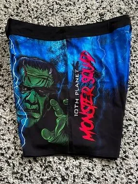OcNoGi | Shorts | Th Planet Monster Squad Jiu Jitsu Shorts Frankenstein ...